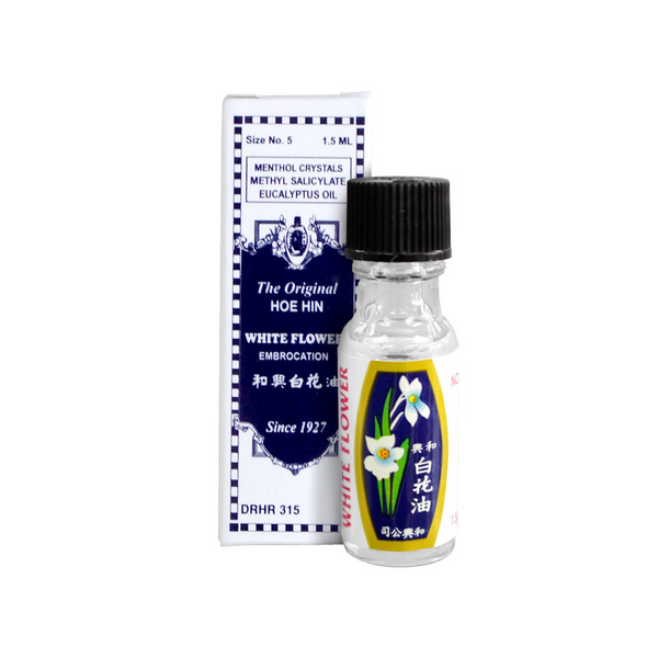 WHITE FLOWER EMBROCATION Menthol Crystals / Methyl Salicylate ...